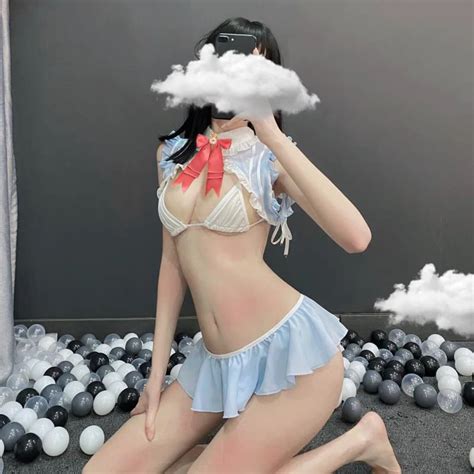로리타 섹시 세일러 달 코스프레 의상 여고생 란제리 유니폼 토끼 소녀 여성 속옷 세트 역할 놀이 메이드 복장 AliExpress