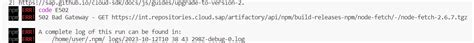 bas npm install not working sap community