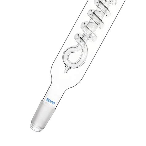 Lab Glas Coil Reflux Condensor 200300400mm Leng Vicedeal