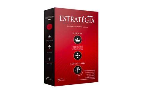 Box o Essencial da Estratégia 3 Volumes por apenas R 21 90