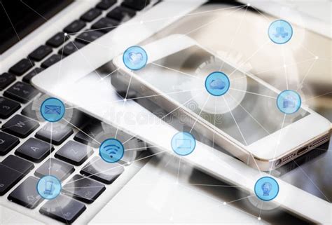 Wireless Communication Network Stock Image Image Of Media Connection