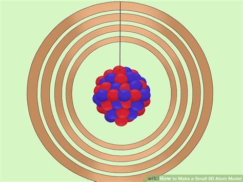 3 Ways To Make A Small 3d Atom Model Wikihow
