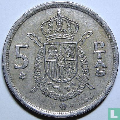 Spanje 5 Pesetas 1975 76 KM 807 1976 Spanje LastDodo