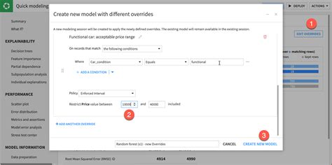 Tutorial Model Overrides Dataiku Knowledge Base