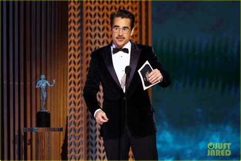 Colin Farrell Wins Sag Award Gets Blamed For Giving Covid To Jamie Lee