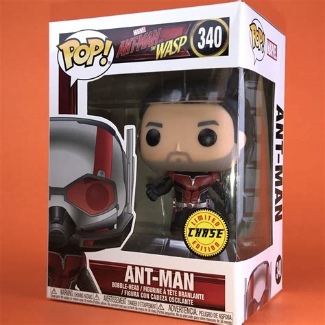 Funko Pop Ant Man Chase Unmasked Ant Man And The Wasp 340 Ant Toy