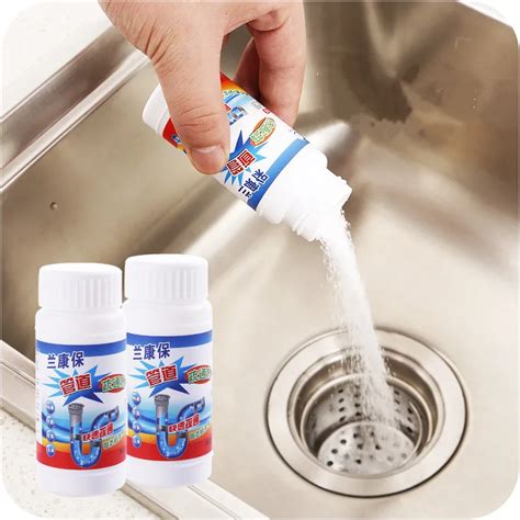 Powerful Sink Drain Cleaning Powder Kitchen Toilet Bathroom Sewer