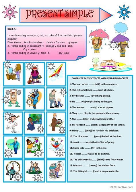 Present Simple English Esl Worksheets Pdf And Doc Present Simple English Esl Worksheets Pdf And Doc