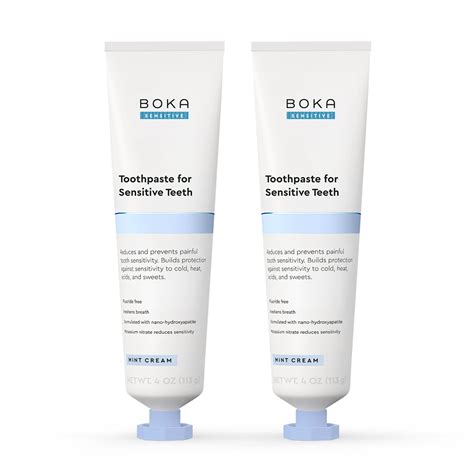 Sensitive Toothpaste With 5 Potassium Nitrate And N Ha Boka