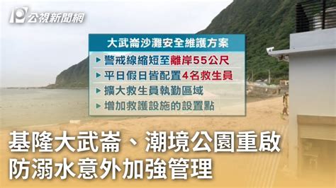基隆大武崙、潮境公園重啟 防溺水意外加強管理｜20230821 公視早安新聞 Youtube