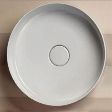 Vasque à poser SHAPE Fit Interiors en céramique ronde sans trou