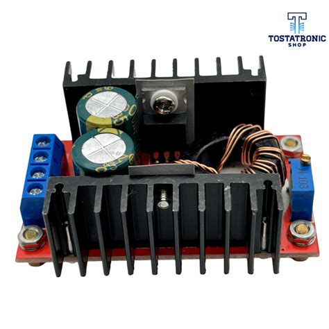 Elevador De Voltaje Boost Step Up 150w 6a Tostatronic