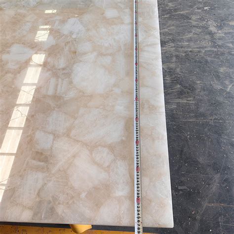 White All Over Semi Precious Stone Island Countertop