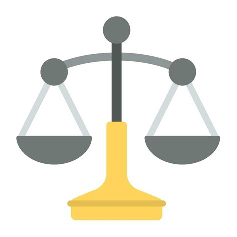 A Balance With Both Scales On Same Level Symbolising Equality Concept