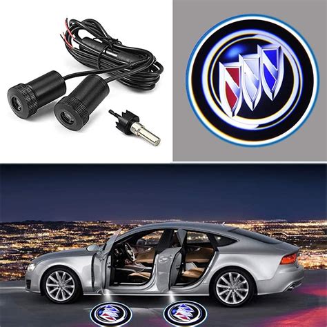 Liuzhi 2pcs Led Projection Logo Shadow For Buick Car Ubuy India
