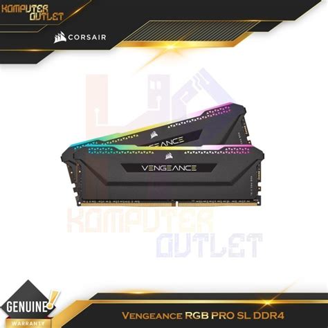Jual Corsair 32 Gb Kit Vengeance Rgb Pro Sl Ddr4 3600 Mts 32gb