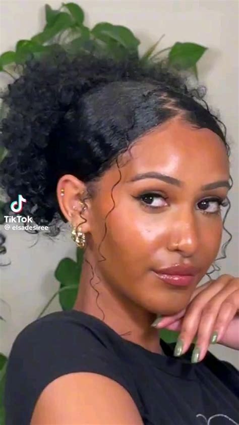 Zig Zag Bun 🎀 Ig Elsadesiiree