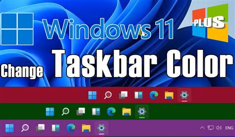 Windows 11 Změna Barvy Hlavního Panelu V 7 Dubna 2023