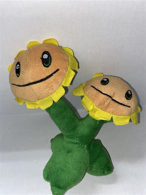 Pvz Sunflower Plush Plant Vs Zombies Stuffed Plush Twin Sunflower Toy