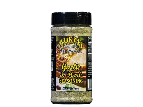 Garlic And Herb Seasoning Adkins Seasoning