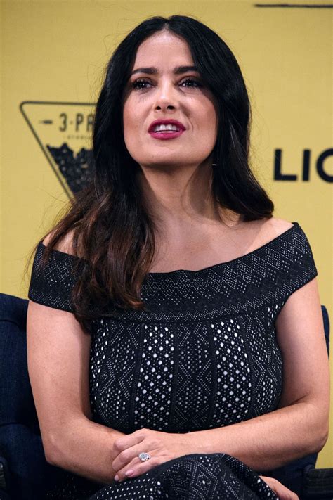 Salma Hayek How To Be A Latin Lover Press Conference In Mexico City
