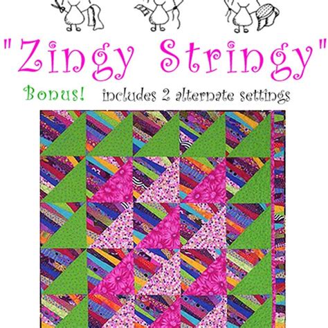 String Pieced Quilt Etsy