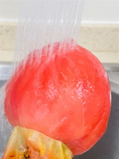 【超简单超完美去西红柿皮的做法步骤图】兔子不食素下厨房
