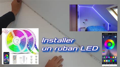 Comment Installer Un Ruban LED Multicolore Pour Chambre Fixer Une