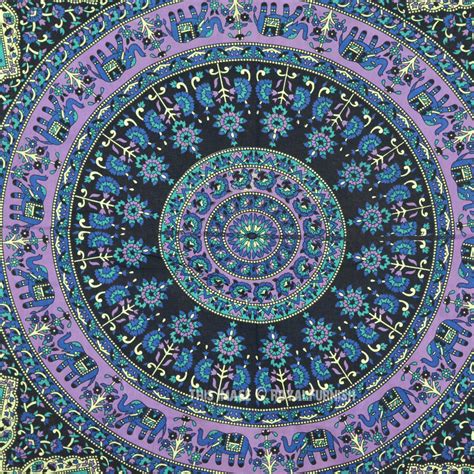 Plum And Bow Bohemian Star Medallion Tapestry Hippie Wall Hanging