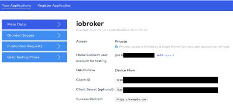 Adapter Verbindet Sich Nicht Mit Home Connect Issue Iobroker Community Adapters IoBroker
