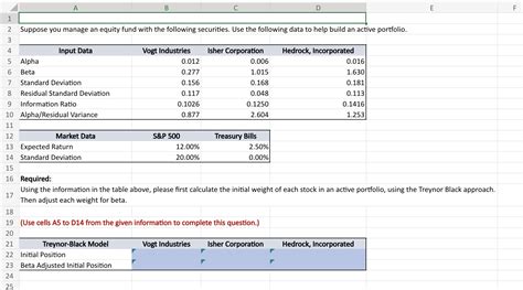 Solved PROVIDE EXCEL FORMULAS Chegg