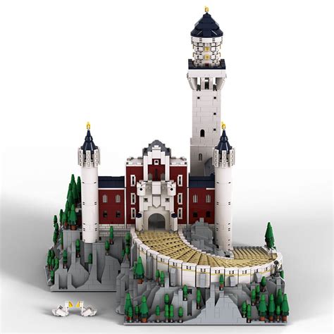 Mocsage German Neuschwanstein Castle Famous Architecture Building