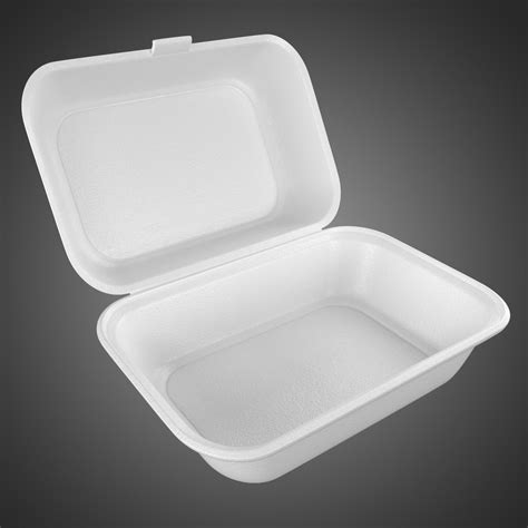 Disposable Take Out Container Styrofoam 3d Model 29 3ds Fbx Prj Obj Max Free3d