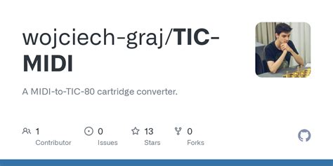 GitHub Wojciech Graj TIC MIDI A MIDI To TIC 80 Cartridge Converter