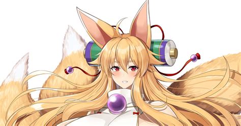 神羅万象 白面金剛九尾イヅナ 大焔のイラスト Pixiv