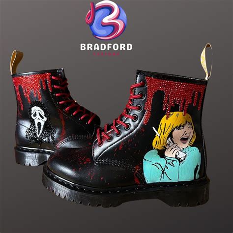 Drmartens Custom Boots Etsy
