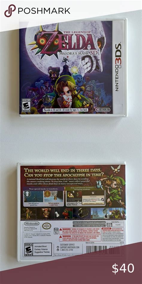 Nintendo DS The Legend Of Zelda Majoras Mask D Brand New Sealed Nintendo Ds Legend