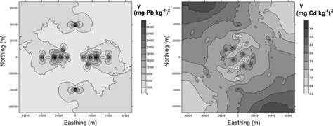Semivariogram Maps Surface Semivariograms Created On The Basis Of The Download Scientific