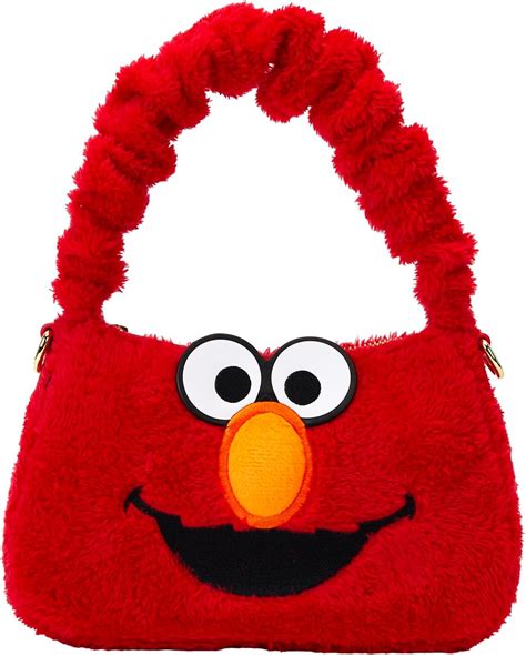 Loungefly Sesame Street Elmo Plush Crossbody Bag Lordcollectables