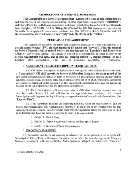Chargepoint Device Database