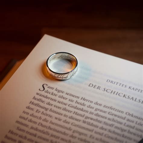 El Señor De Los Anillos Anillo De Plata Elbenwald