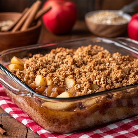 Classic Baked Apple Crisp Recipe Grandmothers Kitchen
