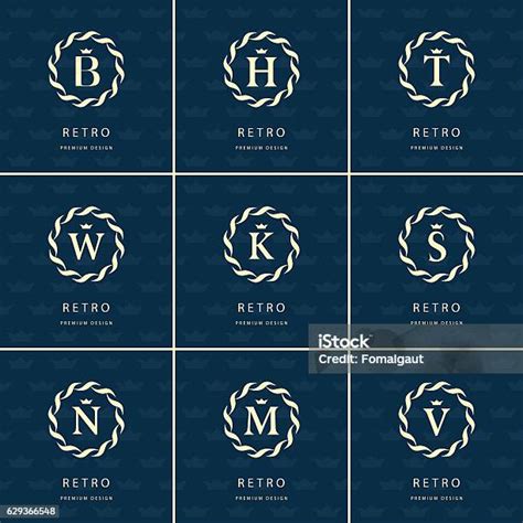 모노그램 디자인 요소 그레이스풀 형판 영어 편지들이 비즈니스 휘장 벡터 왕관에 대한 스톡 벡터 아트 및 기타 이미지 왕관 문장 알파벳 M Istock