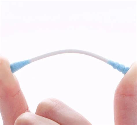 Medical Cotton Swabs Cotton Applicators Biodegradable And Organic Wooden