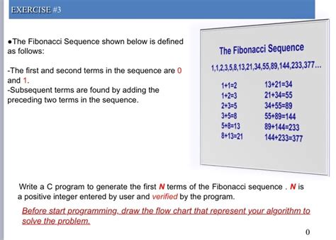 Solved Exercise 3 The Fibonacci Sequence Shown Below Is