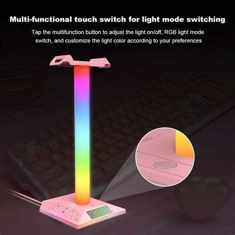 Led Headset Stand And Display Kawaii Babe