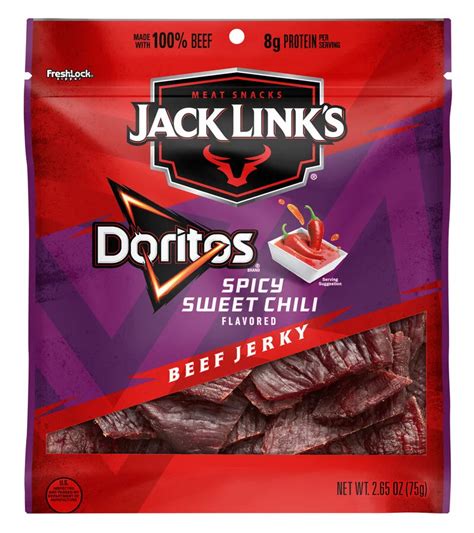Jack Links 8g Protein Doritos Spicy Sweet Chili Beef Jerky Shop