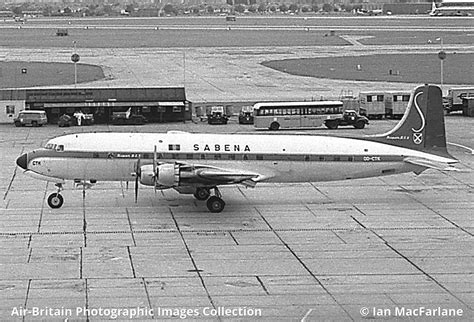 Douglas Dc 6b Oo Ctk 43831 Sabena Sn Sab Abpic