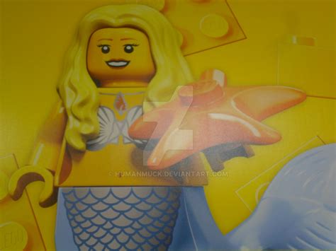 Lego Mermaid And Starfish By Humanmuck On Deviantart