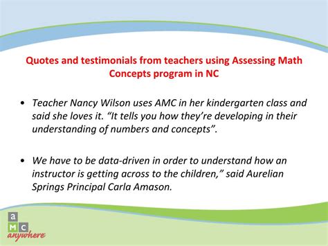 Ppt Assessing Math Concepts The Solution For Managing Students Math